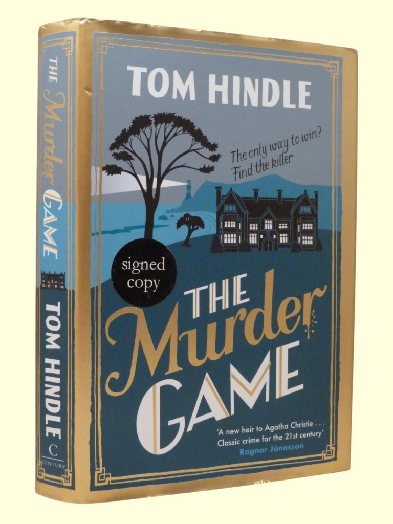 The Murder Game (Signed first edition) by Tom Hindle | Cox & Budge ...