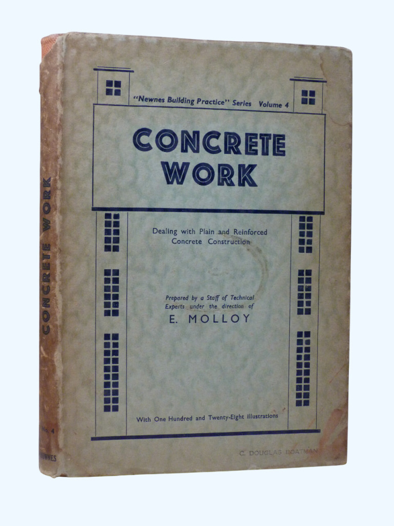 Concrete Work by E Molloy | Cox & Budge Booksellers